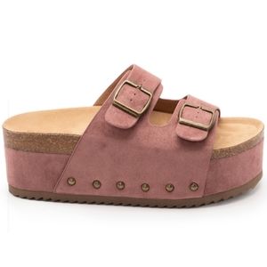 Corkys | Shoes | New Corkys Pink Platform Flatform Sandals | Poshmark